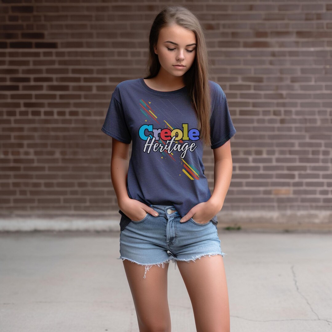 Creole Heritage, Celebrate Culture, Ethnic Pride Shirt, African Roots ...