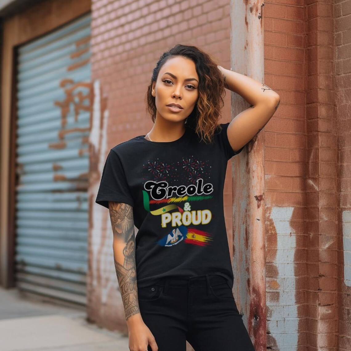 Proud Creole Tee - Creole Heritage, African Culture, Festival Shirt ...