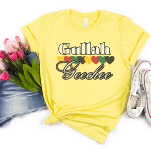 Gullah Geechee Tshirt, Gullah Hearts, African Color Tshirt, Gullah ...