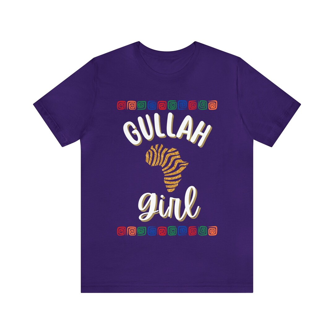 Gullah Girl Tshirt, Gullah Geechee Girl, African Descent, French ...