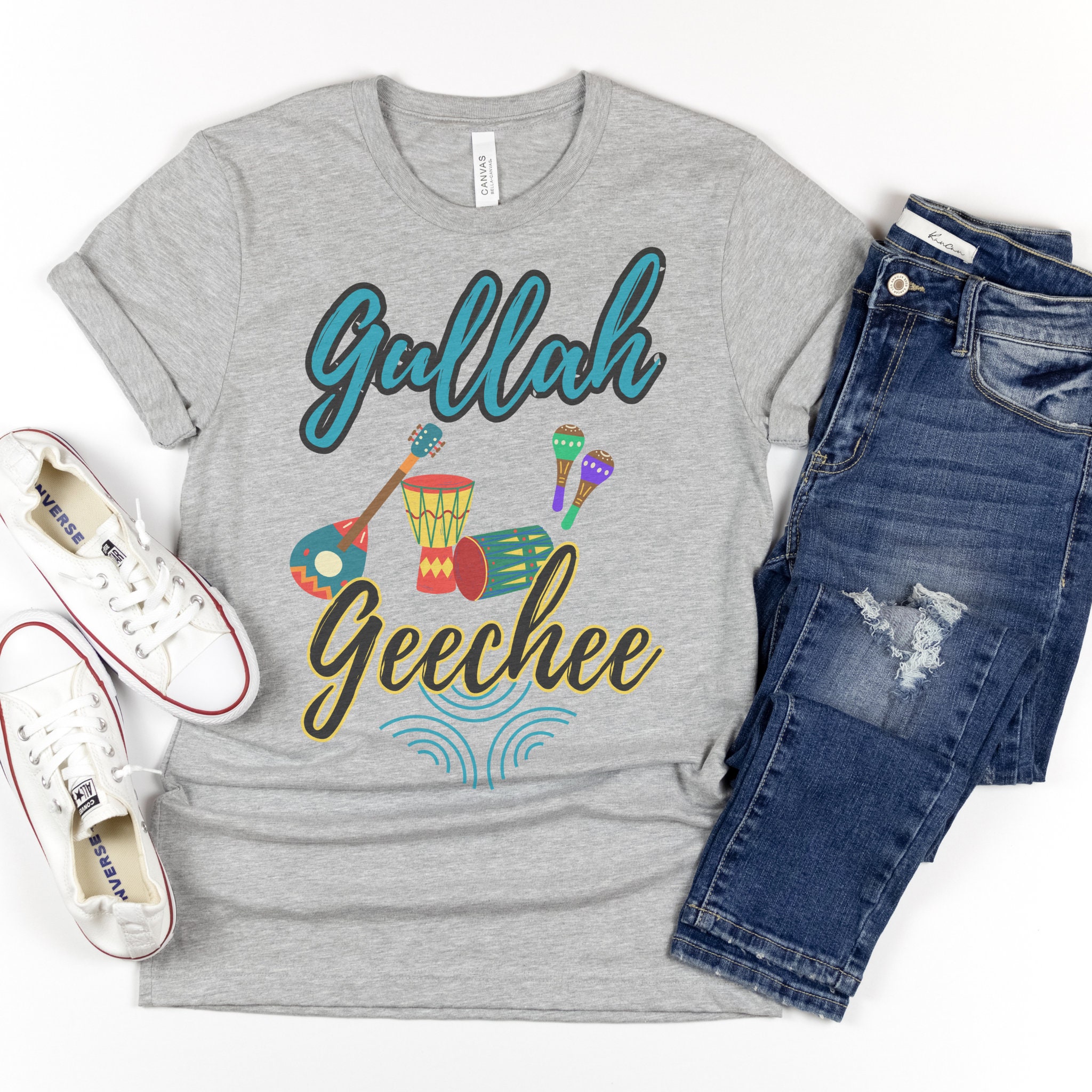 Gullah Geechee African Drums Tshirt, African Descent, African Heritage ...