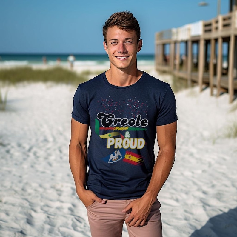 Proud Creole Tee - Creole Heritage, African Culture, Festival Shirt ...