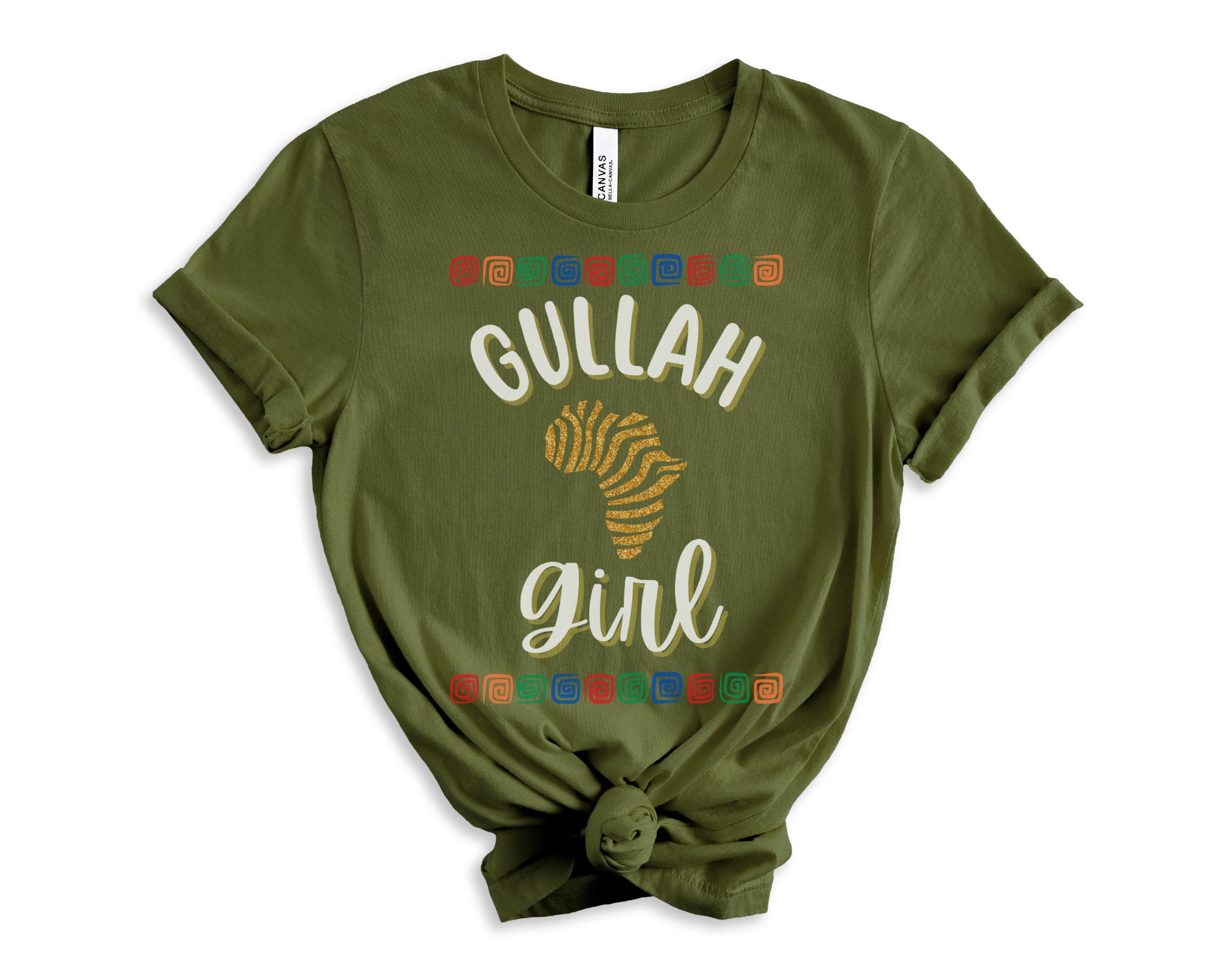 Gullah Girl Tshirt, Gullah Geechee Girl, African Descent, French ...