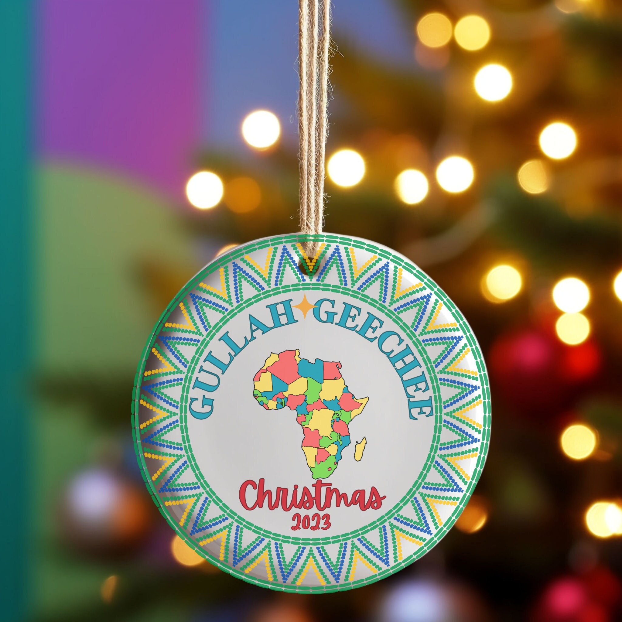 Gullah Geechee Christmas Ornament, African Descent, Gullah Heritage ...