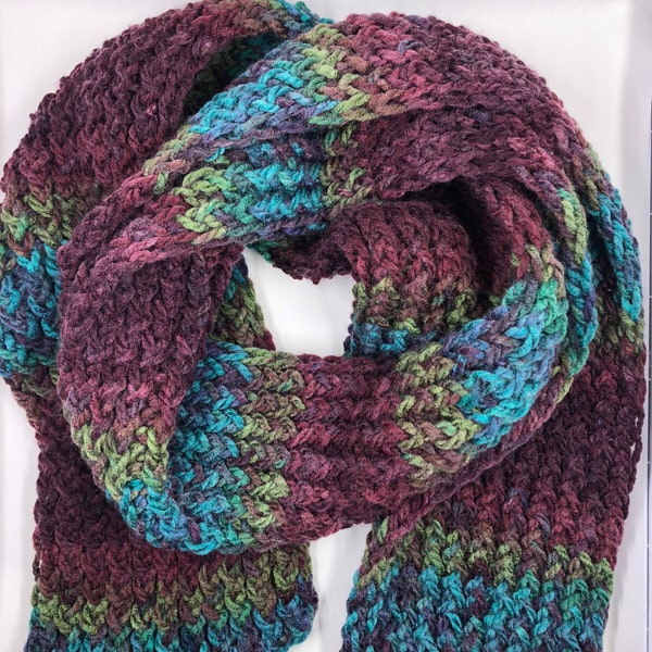 Knit Scarf Handmade - Etsy