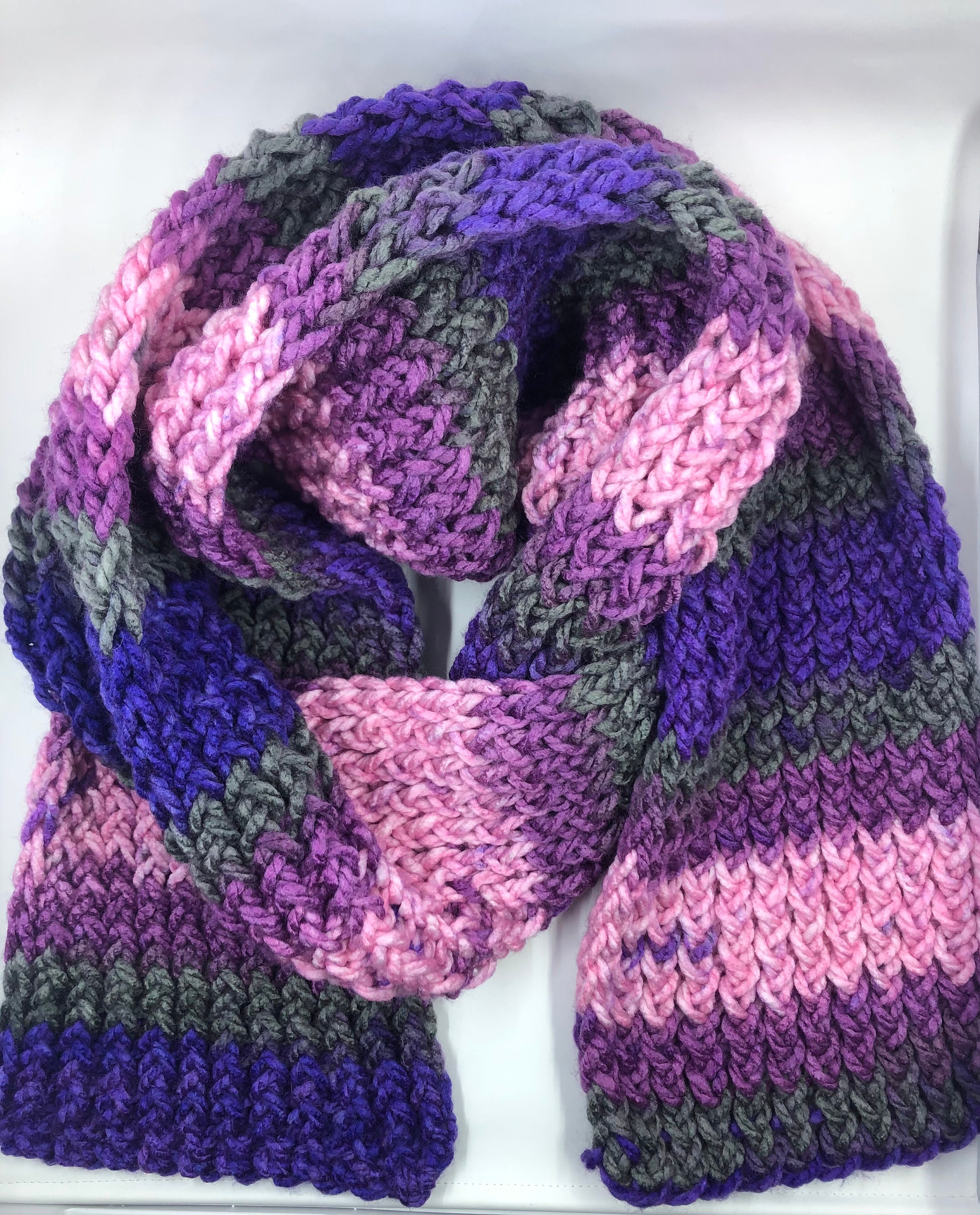 Handmade Warm, Cozy, Soft Scarf. Perfect Accessory for the Fall or ...