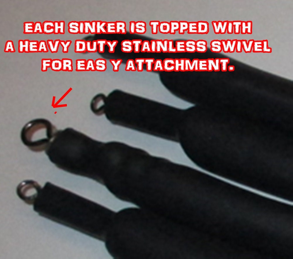 Catfish DRAGGING DRIFT SINKERS Flexible Snagless Bottom Bouncer Weights ...