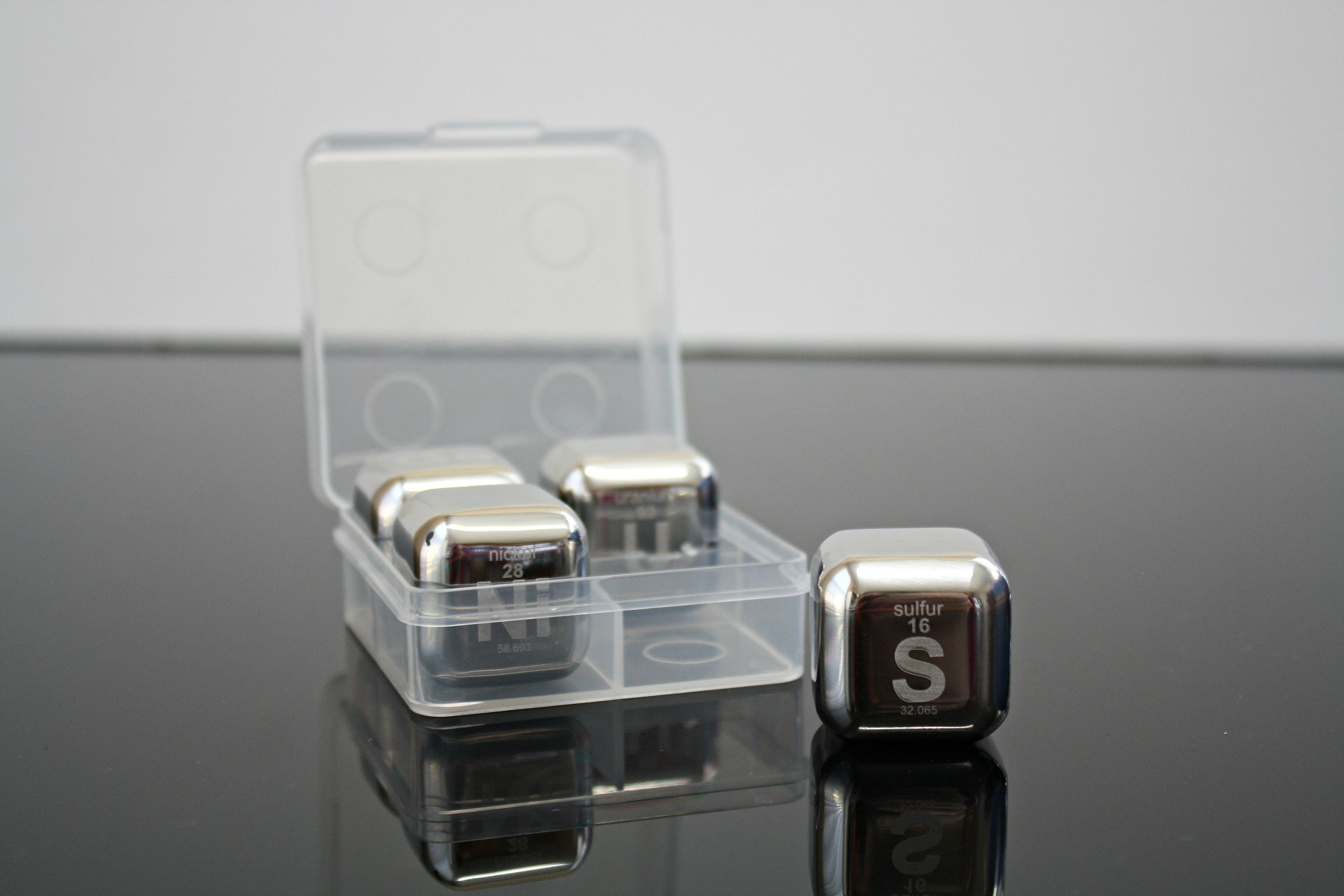 Periodic Table of Elements Customized Metal Ice Cubes Personalized ...
