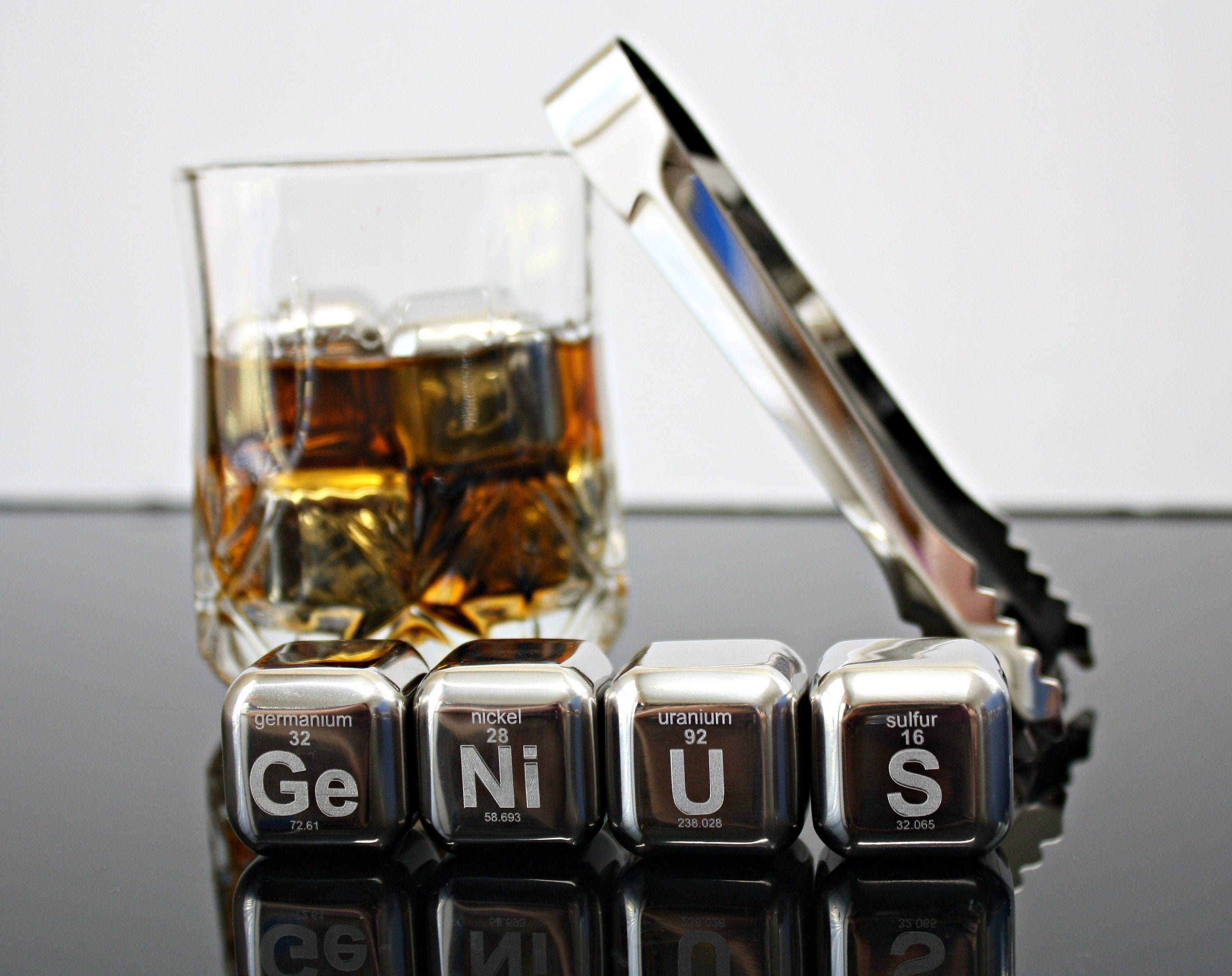 Periodic Table of Elements Customized Metal Ice Cubes Personalized ...