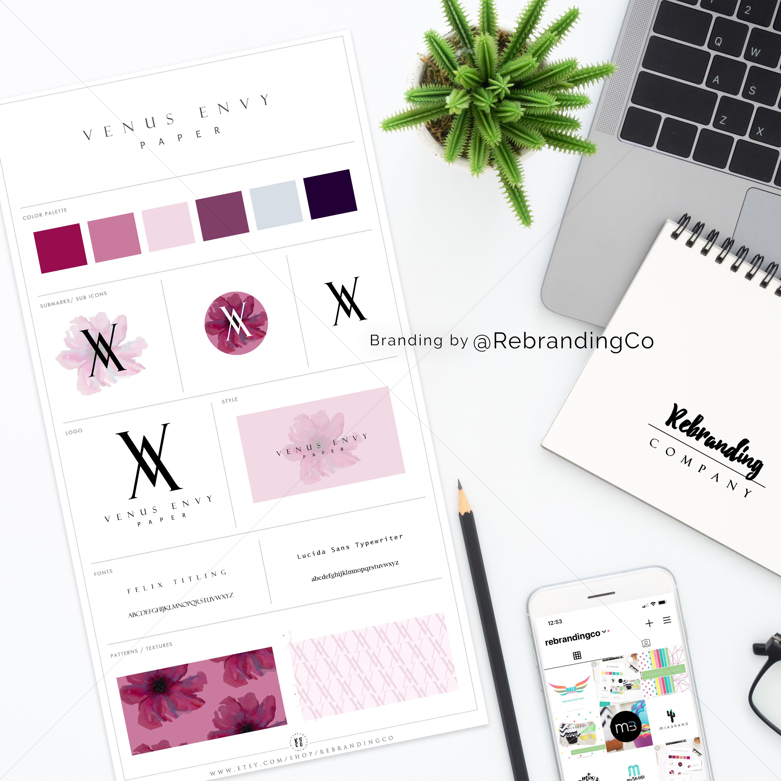 Mega Logo and Branding Package, Branding Package, Complete Branding ...