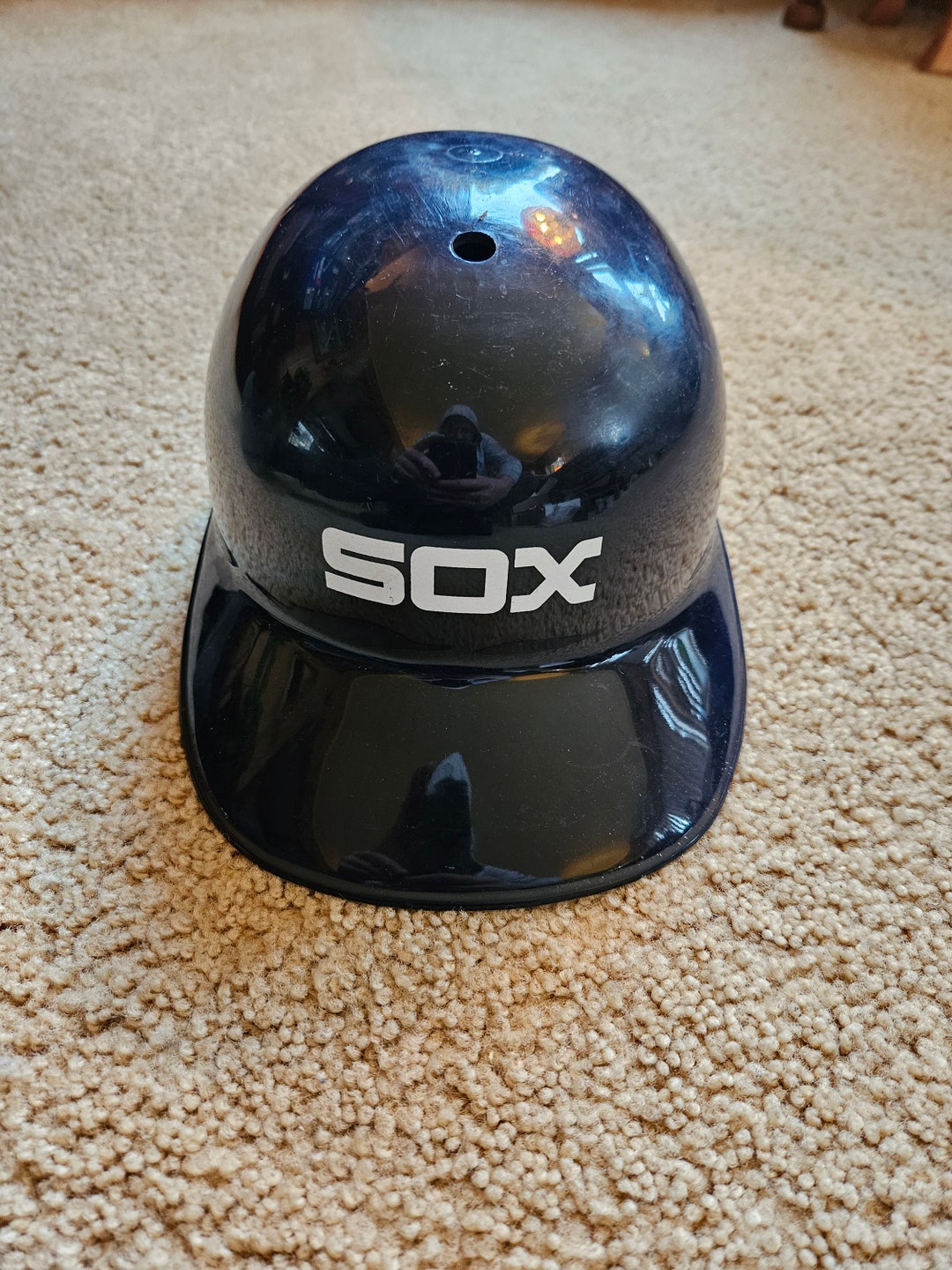 Vintage Plastic MLB Baseball Helmet Chicago White Sox Sports ...