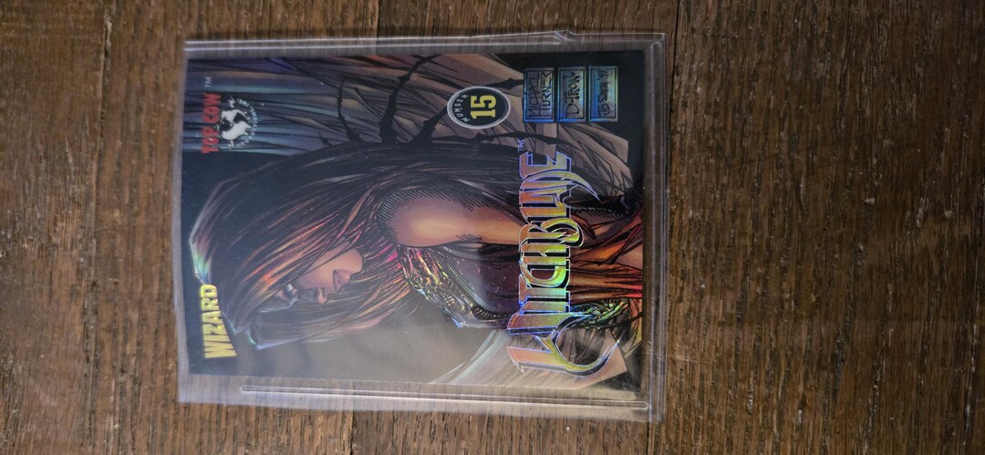Vintage 1997 Top Cow Wizard Witchblade Non-sport Trading Card Chromium ...