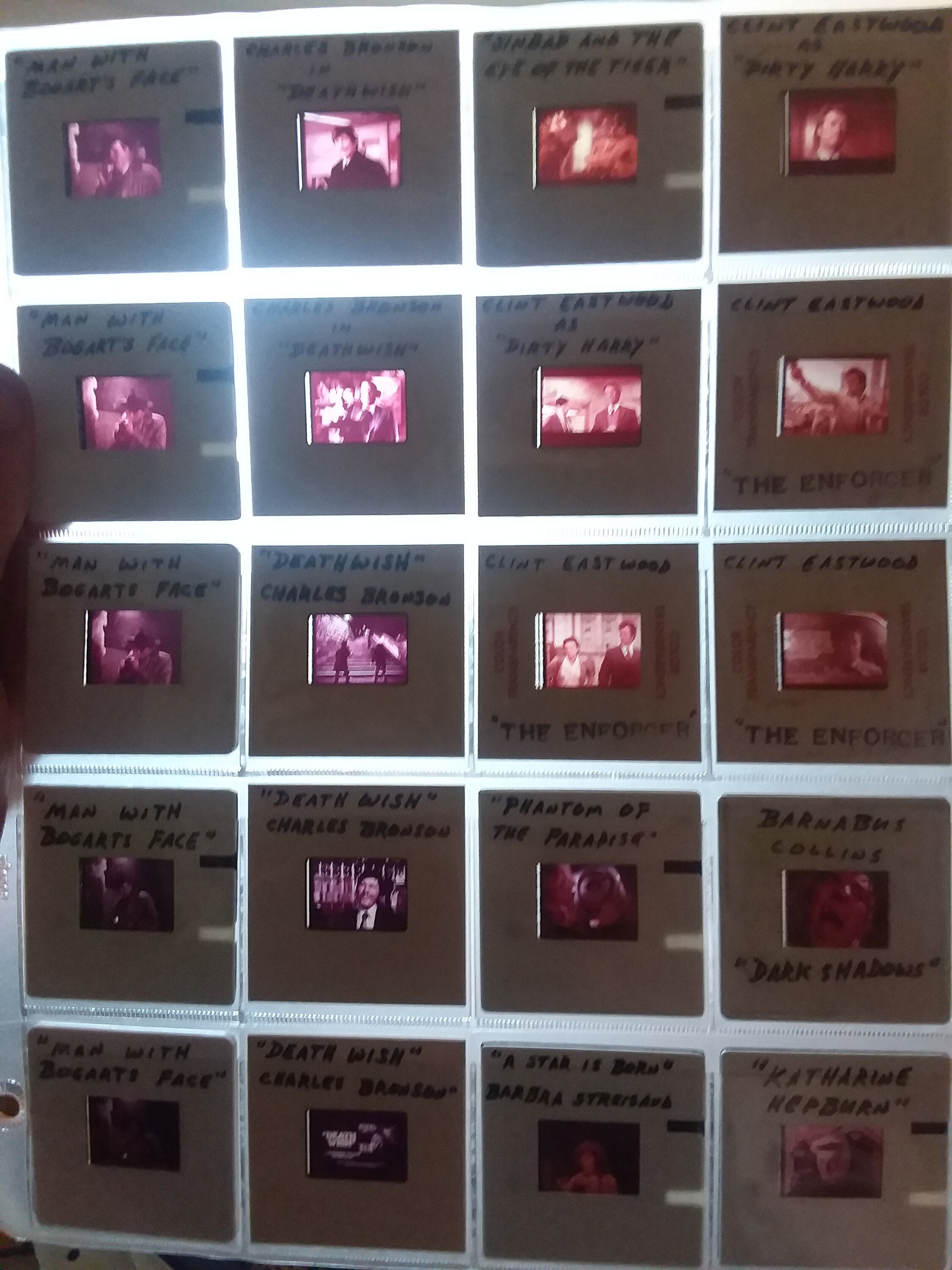 Huge Lot of 200 Vintage Film Reel Movie Cells | Etsy