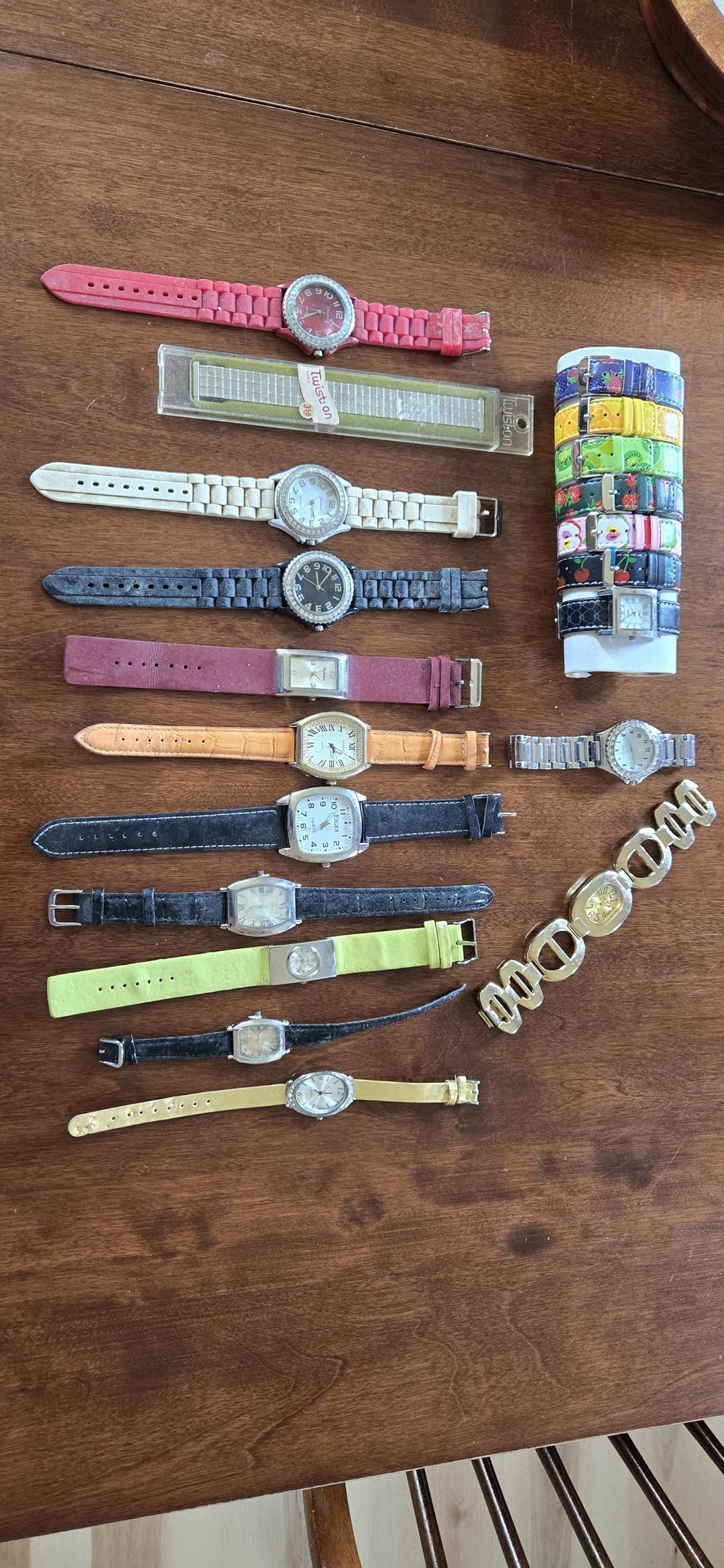 Vintage Wrist Watch Lot of 13 Watches Plus Bands Quartz China - Etsy
