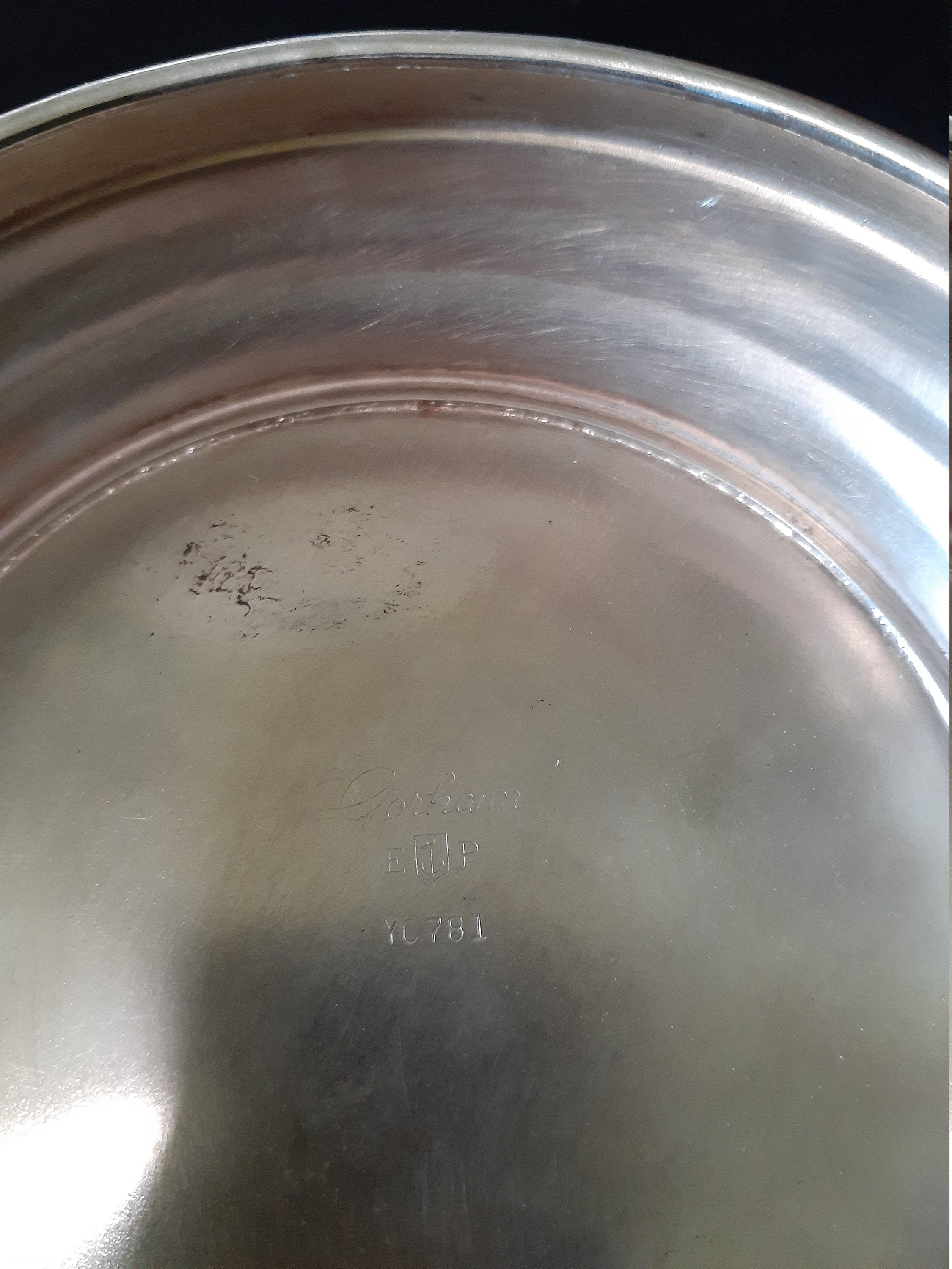 Vintage Gorham EP YC781 Silverplate Footed Serving Bowl 9 Inches Fine ...