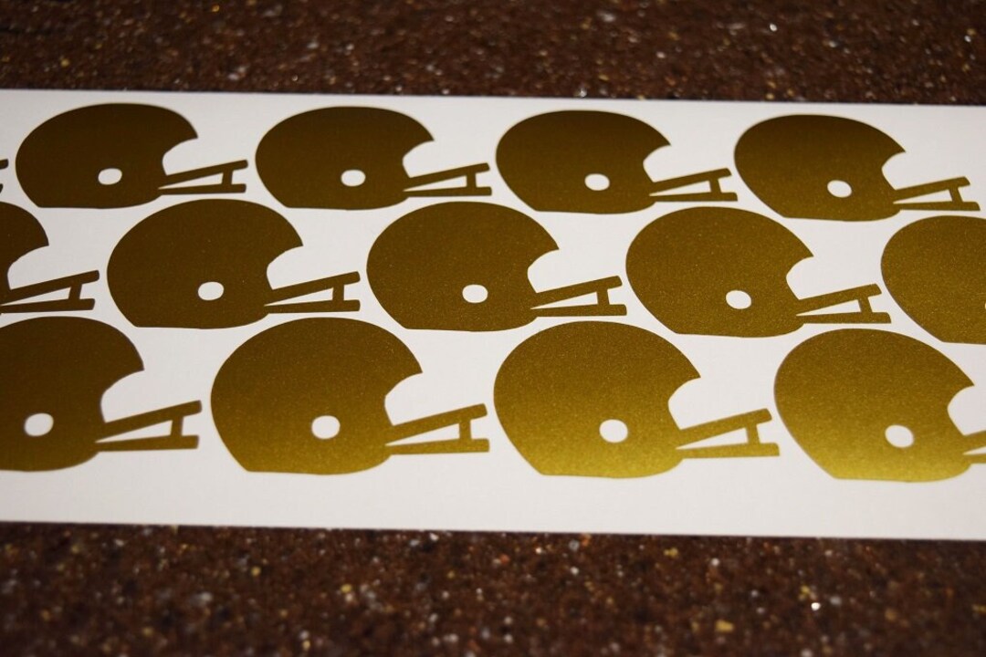 Football Helmet Stickers, Football Decals, Football Baby Shower ...