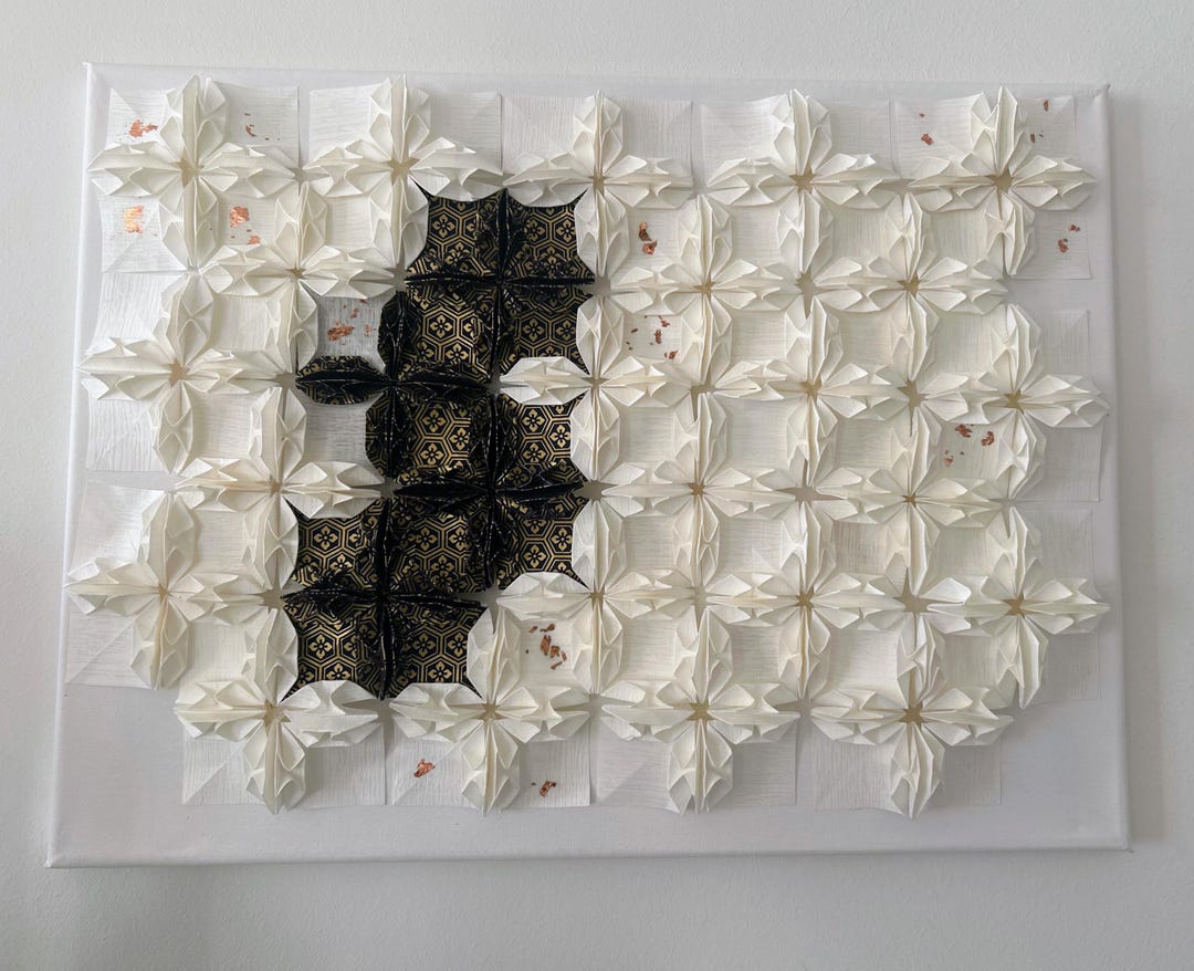 Origami Tiles Art Piece (only One Available) - Etsy UK