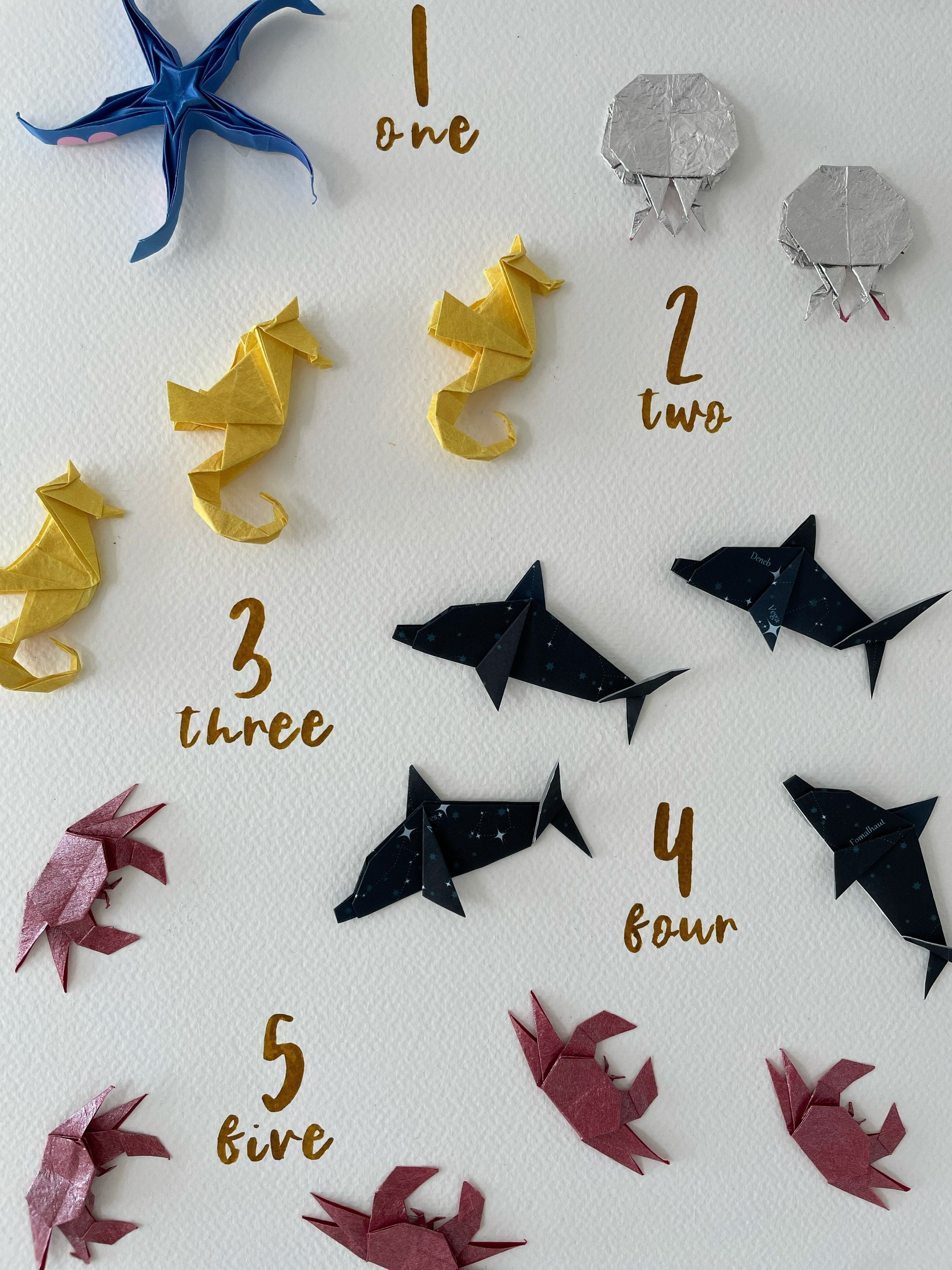 Origami Under the Sea Nursery Art - Etsy