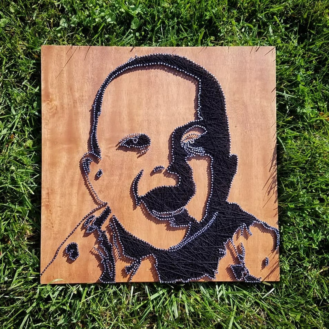 Custom Portrait - String Art - Face - Etsy