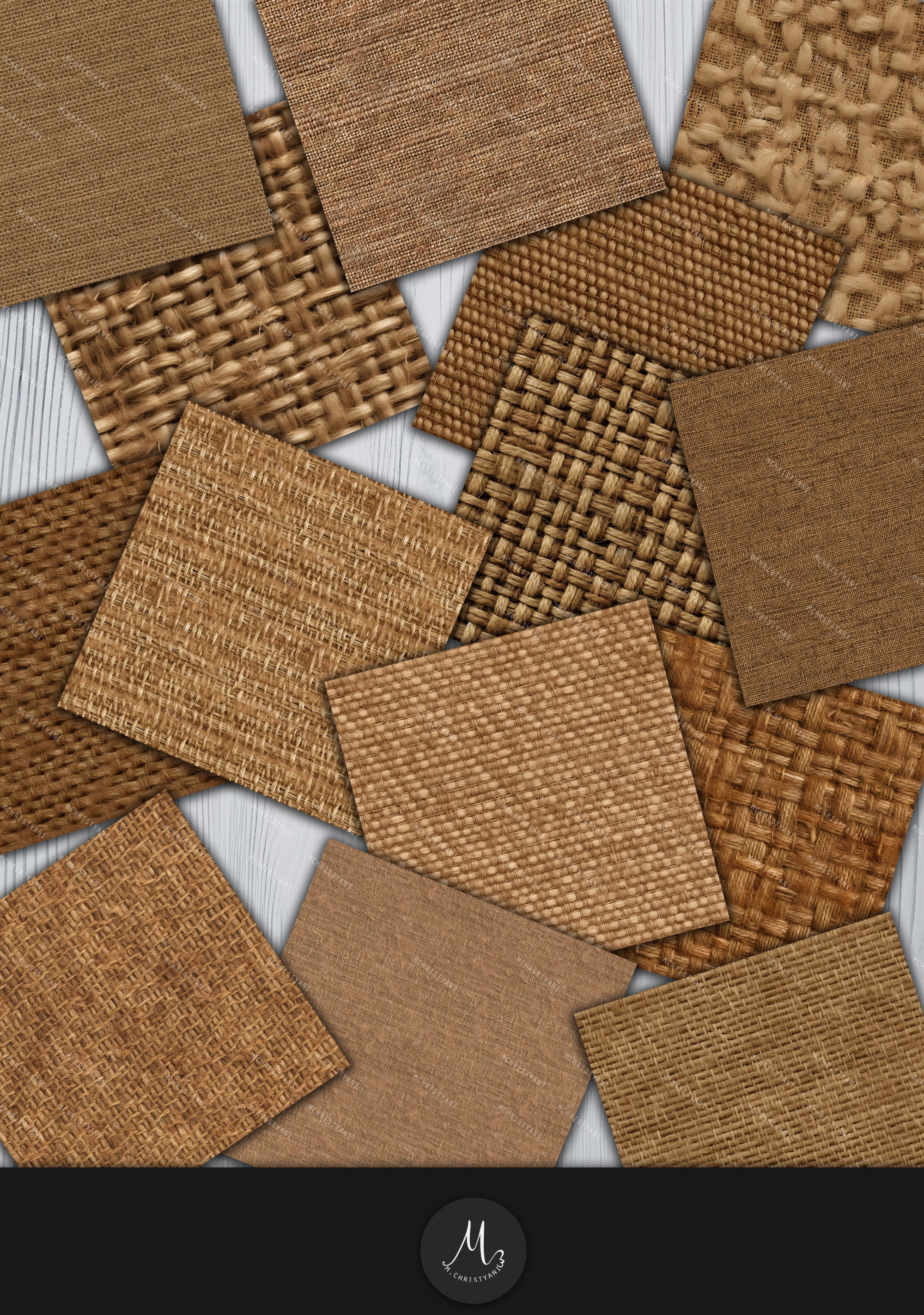 Burlap Seamless Texture, Digital Paper, Hessian Texture, Scrapbook ...