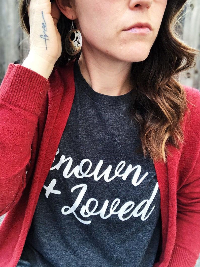Known and Loved Unisex T-shirt | Tiny Truth Tee | Inspirational Tee ...