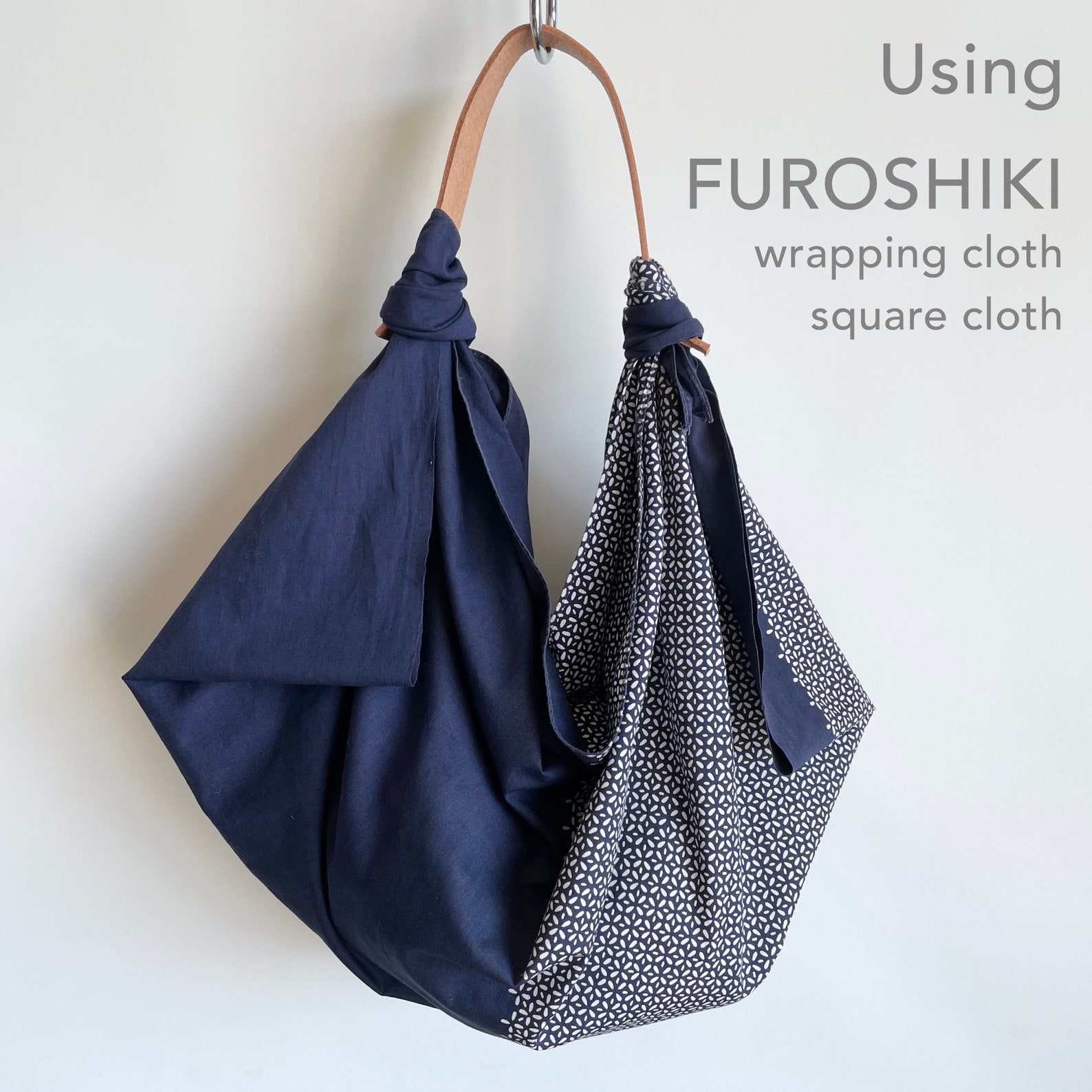 AZUMA bag made of leftovers traditional Japanese bag | Etsy