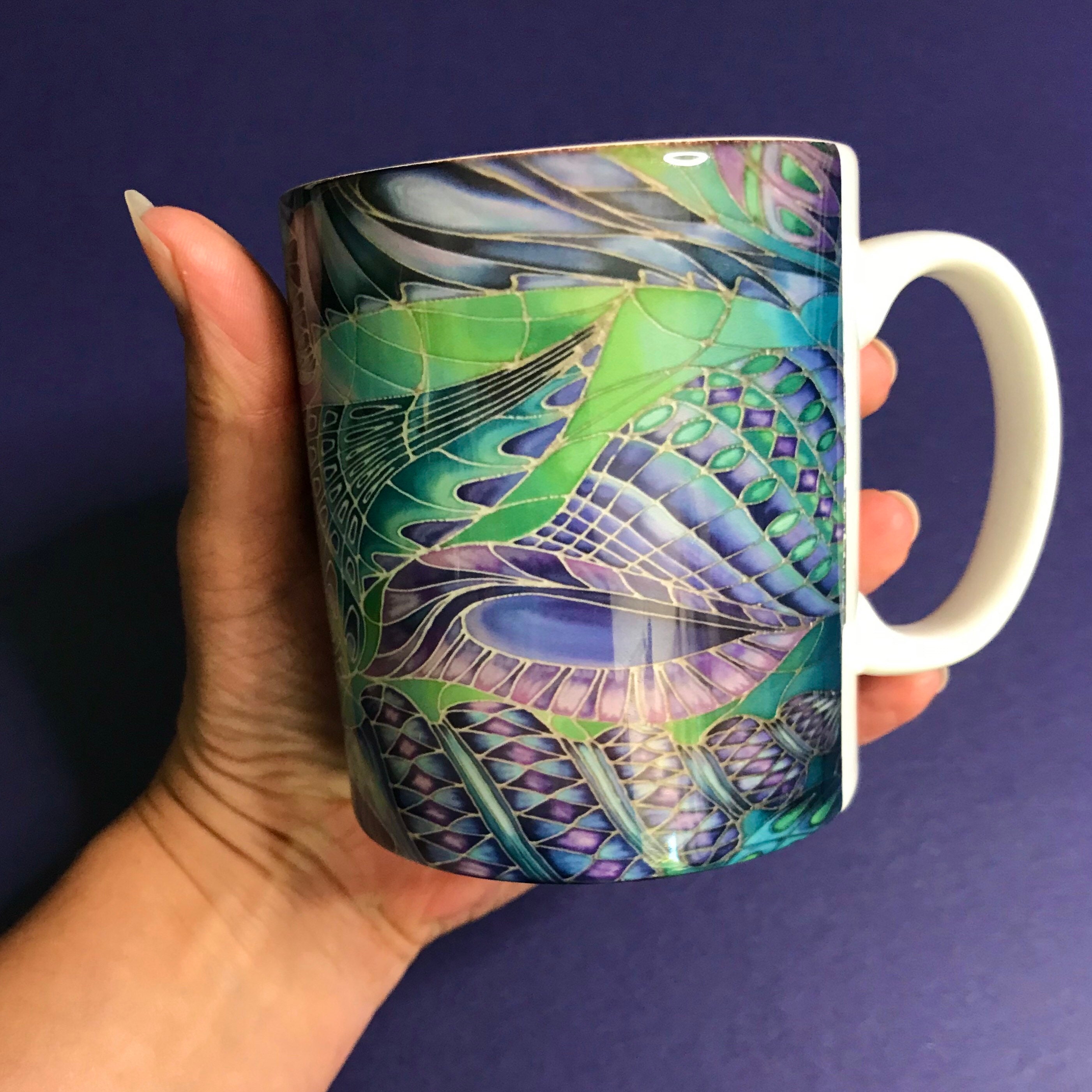 Sea Shells Coffee Mug OR Spiral Shells Mug and Coaster Box Set | Etsy