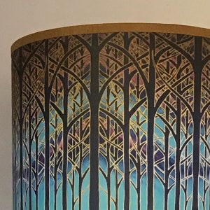 Cathedral Trees Table Lamp Shade - Tree Branches Art Lampshade ...