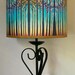 Cathedral Trees Table Lamp Shade Tree Branches Art Lampshade Stained ...