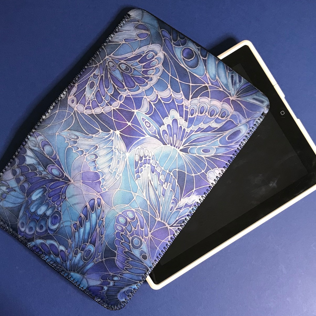 Blue Butterflies iPad Case - on SALE at 60% OFF- Soft Washable Fabric ...
