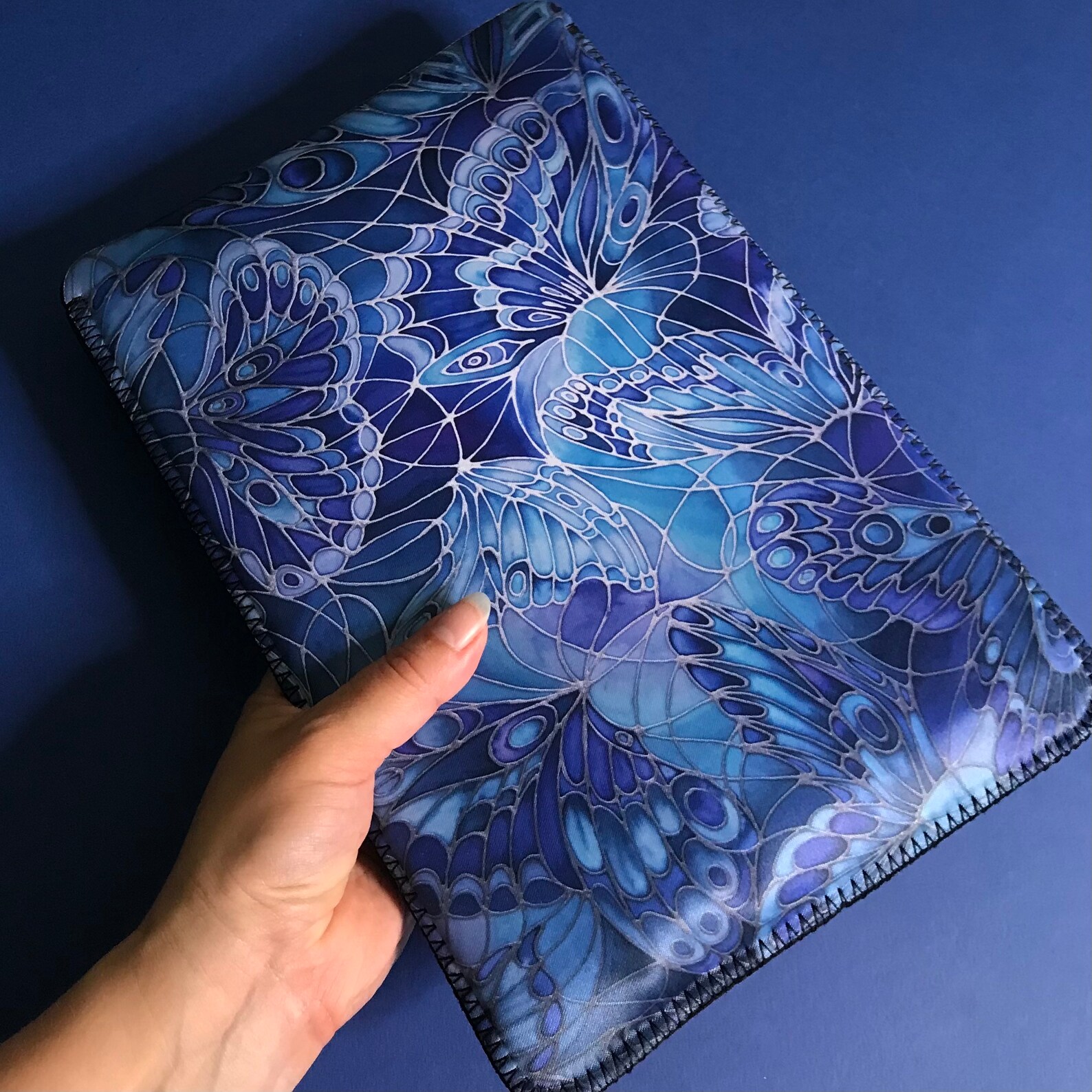 Blue Butterflies iPad Case - on SALE at 60% OFF- Soft Washable Fabric ...