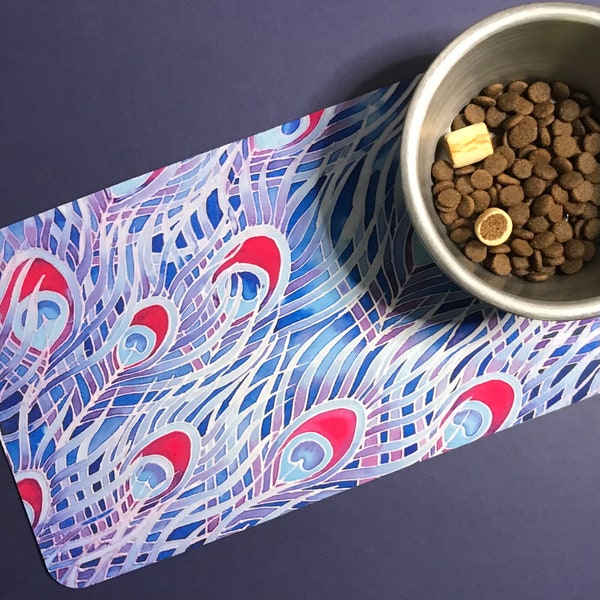 Peacock Feather Mat - Etsy