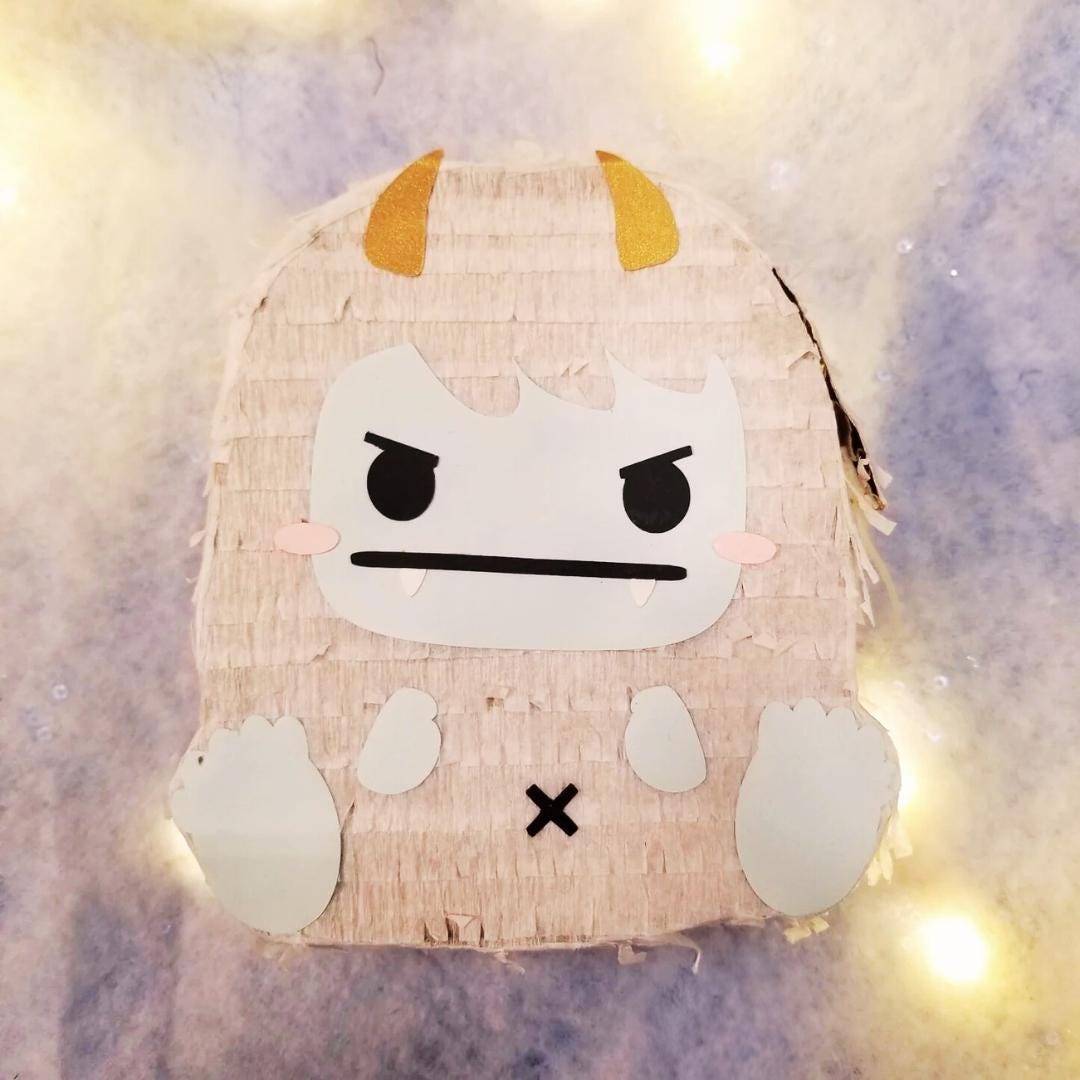 Mini Yeti Piñata - Etsy