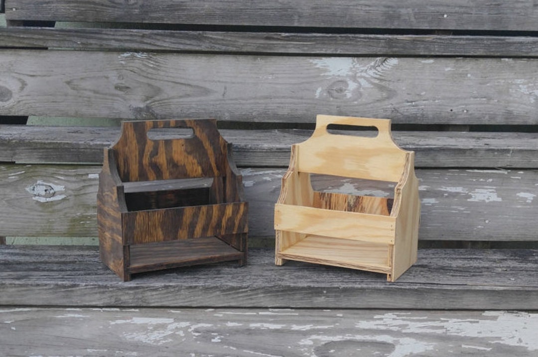 Wood 6 Pack Carrier, Beer Caddy - Etsy