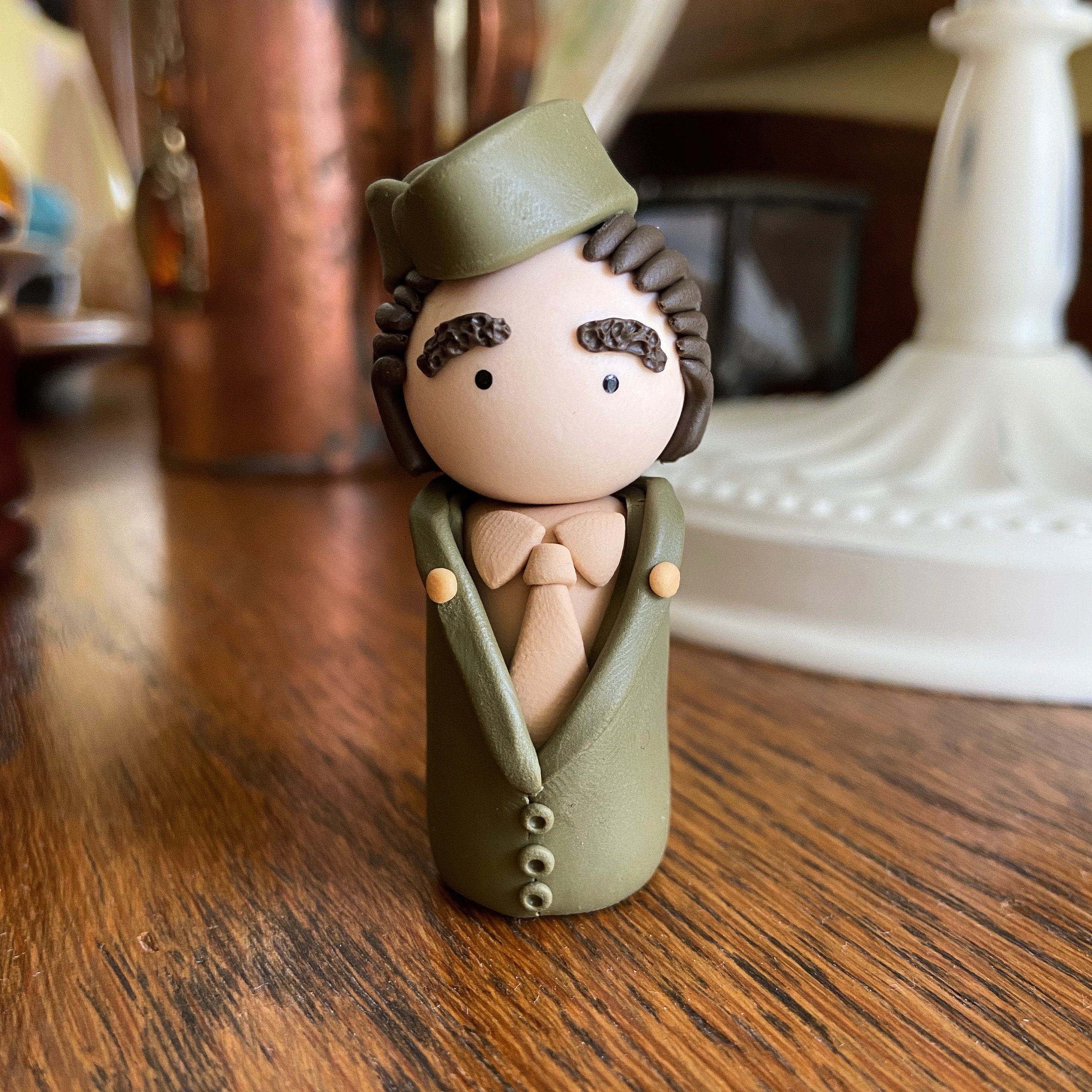Handcrafted Clay Military Figure Colorful Unique Gift - Etsy