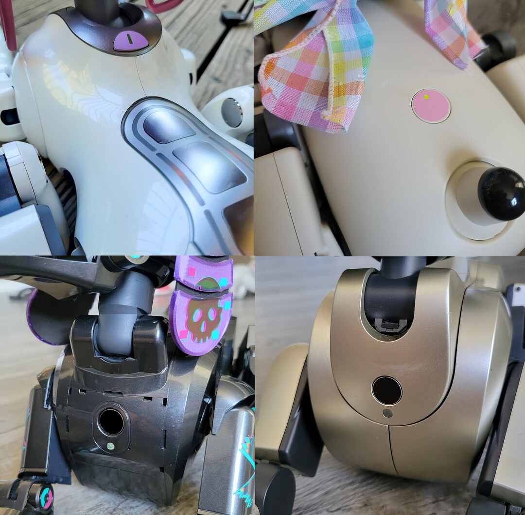 Vinyl Aibo Power Button Decals Ers-31x, Ers-7, Ers-11x, Ers-210 - Etsy