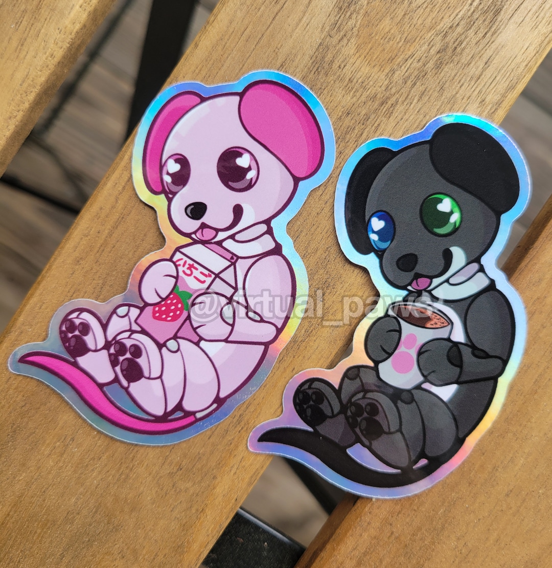 ERS-1000 Aibo Drink Holographic Vinyl Decal Sticker - Etsy