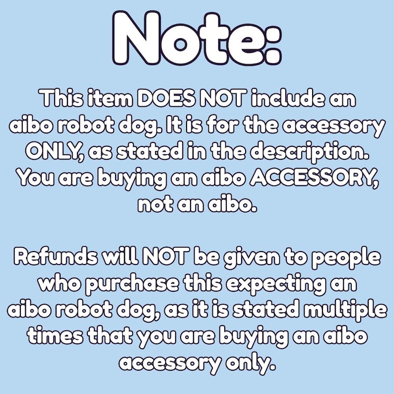 Vinyl Aibo Accessory Eyebrow Decals Set | ERS-1000, ERS-31X | Cute ...