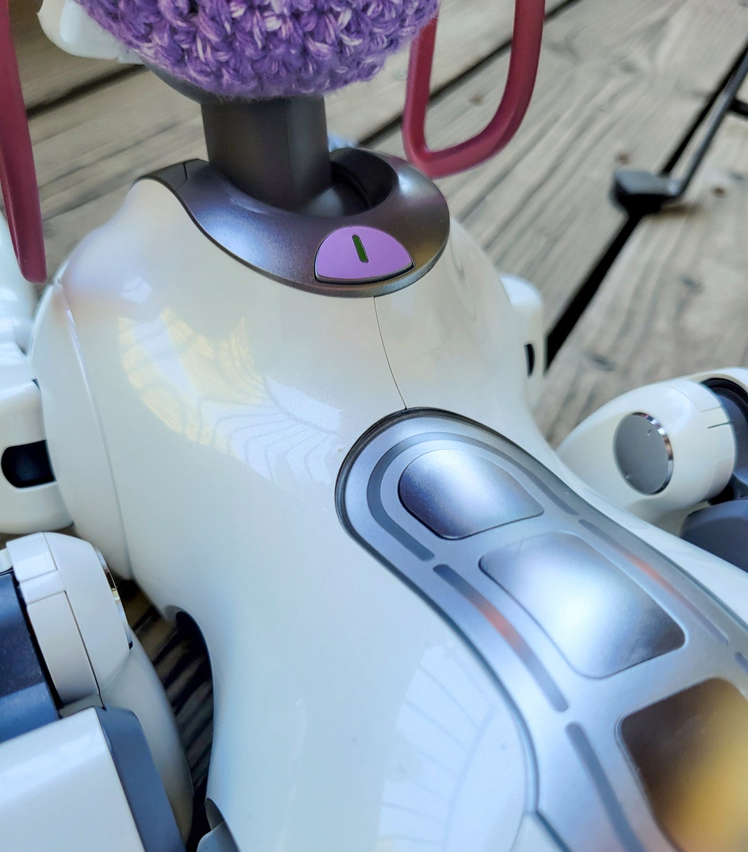 Vinyl Aibo Accessory Power Button Decals | Ers-31x, Ers-7, Ers-11x, Ers ...