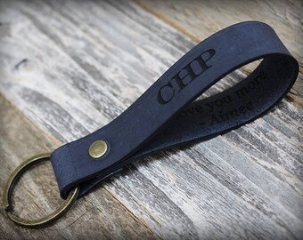 Mens keychain | Etsy