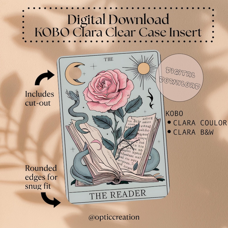 Kobo Horror Inserts - Etsy