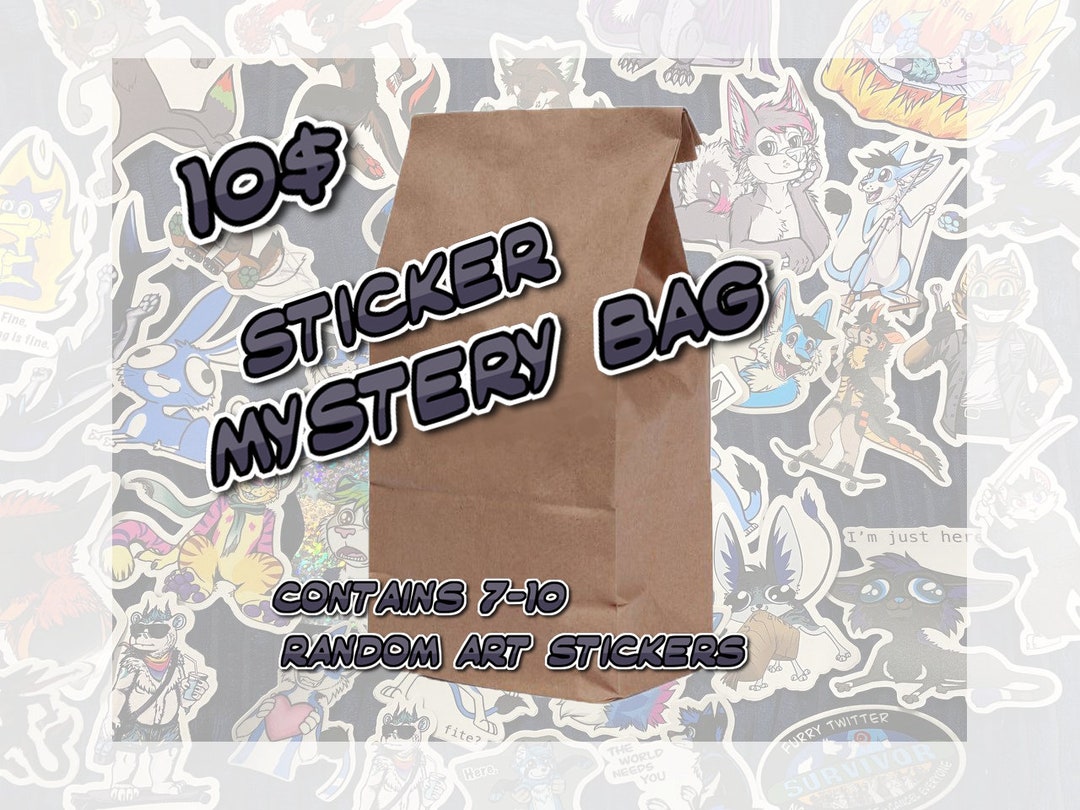 Art Sticker Mystery Bag - Etsy