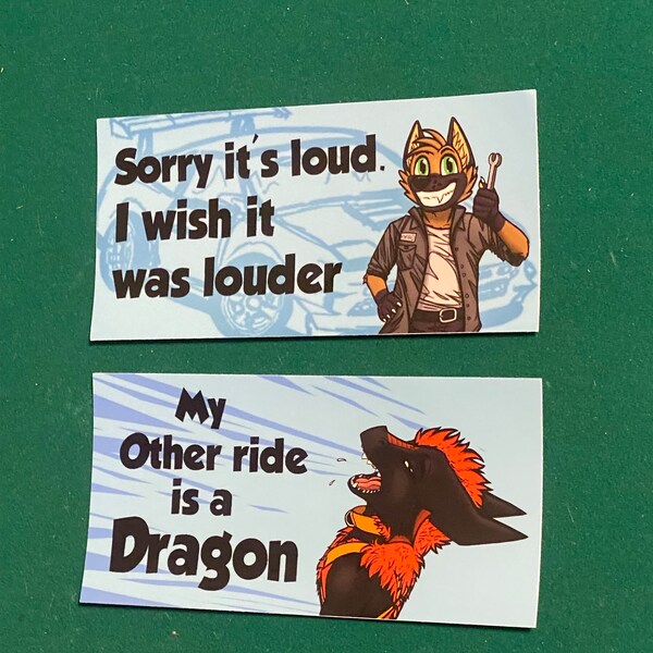 Furry Sticker - Etsy