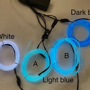EL Wire Light Pack for Fursuit Eyes - Etsy