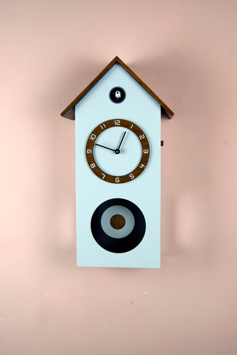 Multi-colored Cuckoo Clock - Etsy