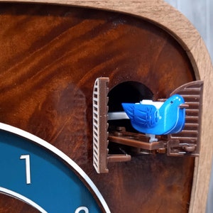 Big Size Clock With Big Bird ,height 40cm - Etsy