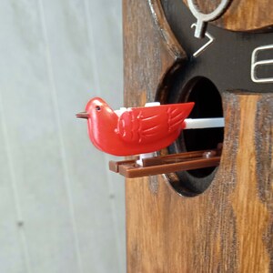 Big Size Clock With Big Bird ,height 40cm - Etsy