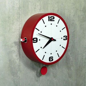 Round Red Cuckoo Clocks - Etsy