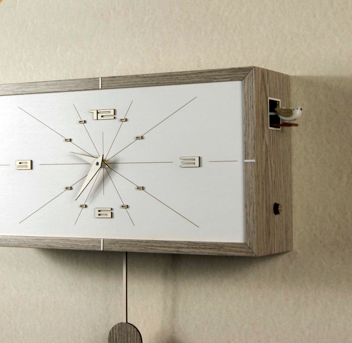 Cuckoo Clock Rectangular Strict Form - Etsy