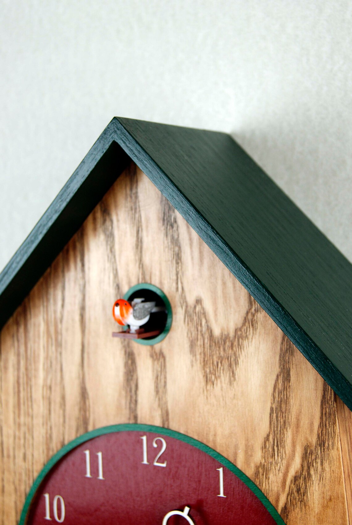 Cuckoo clock with colorful dial | Etsy